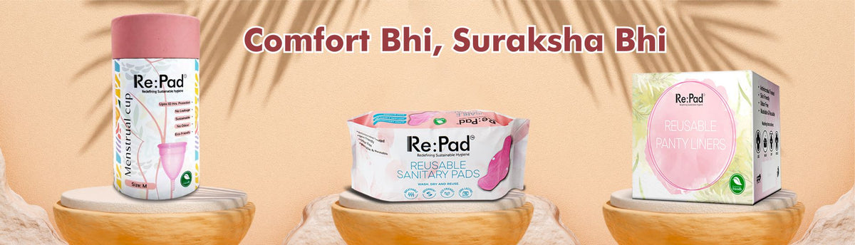 Reusable Sanitary Pads - Buy Washable Cotton & Cloth Pads at Repad – Re:Pad