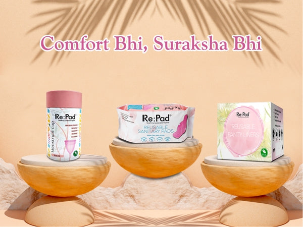 Buy Organic Cotton Cloth Sanitary Pads at Low Prices- Repad – Re:Pad